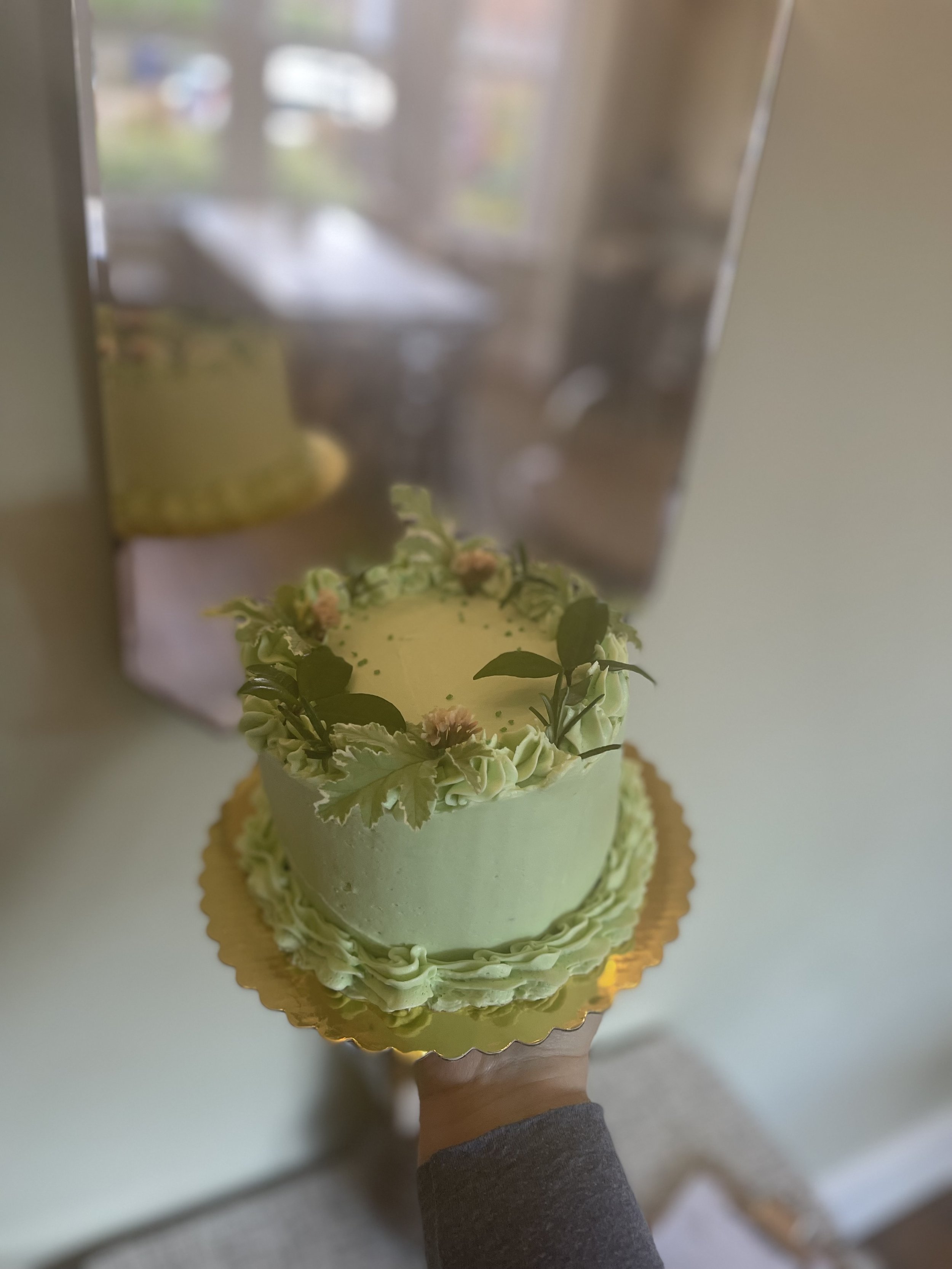 SILVIE GREEN GODDESS CAKE — Silvie