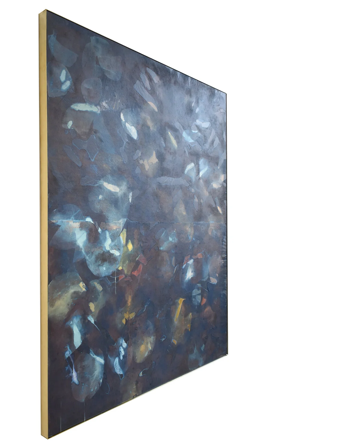 Disrupted Landscapes: Blue Leaves - SOLD — LORI HARRISON