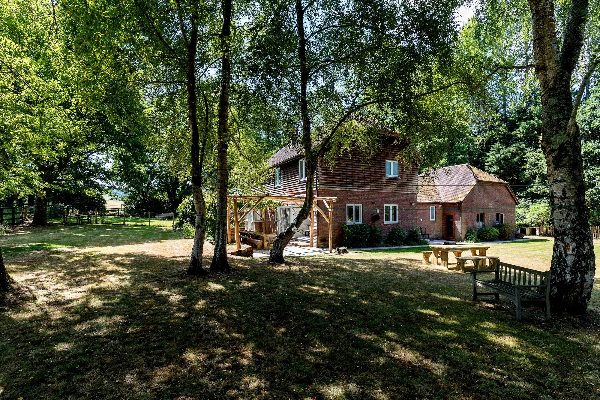 Lower Barn House | West Sussex | Big country house for large families ...