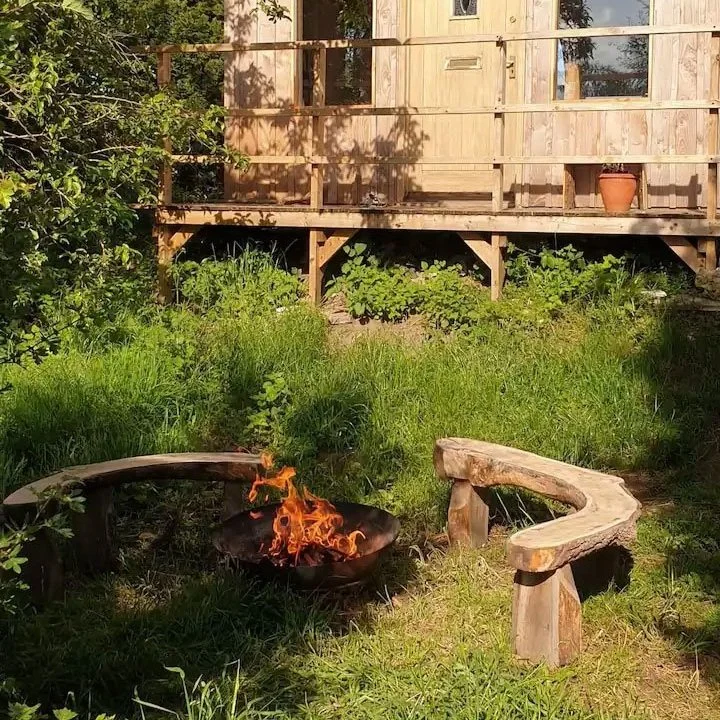 Wood Cabin | West Sussex | Private outdoor bath — Westerlands
