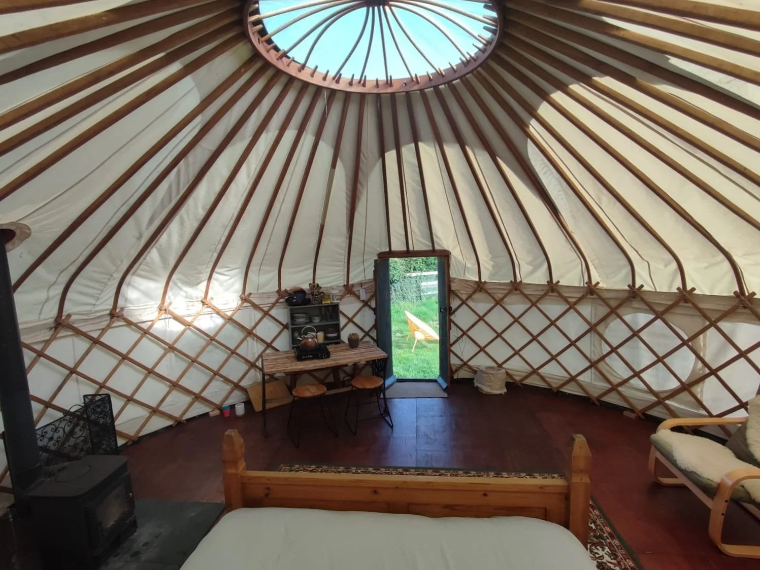 Nomad Yurt | Unique Holiday Rental with South Downs View | Graffham ...