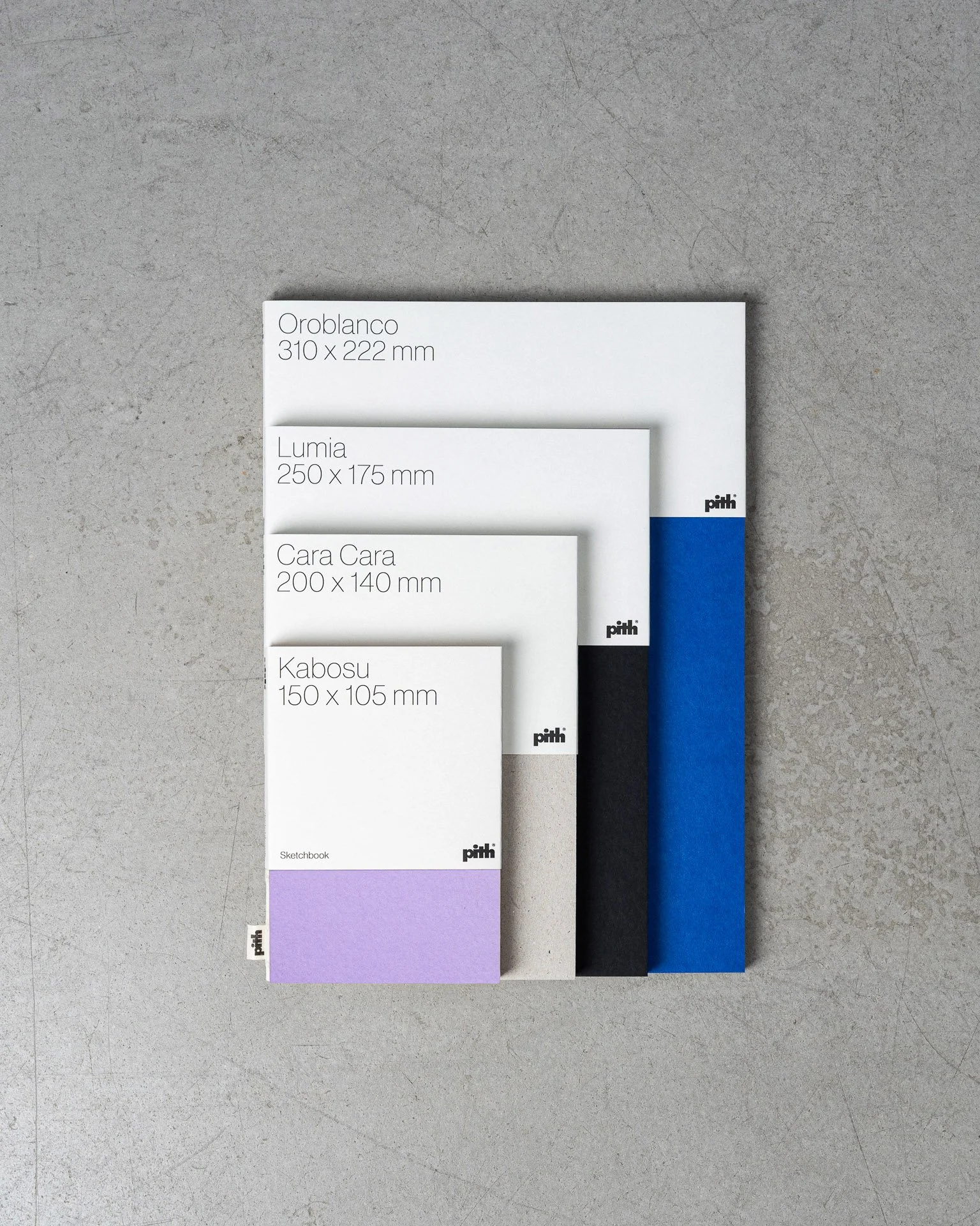 Sketchbooks, notebooks, planners and art materials — pith