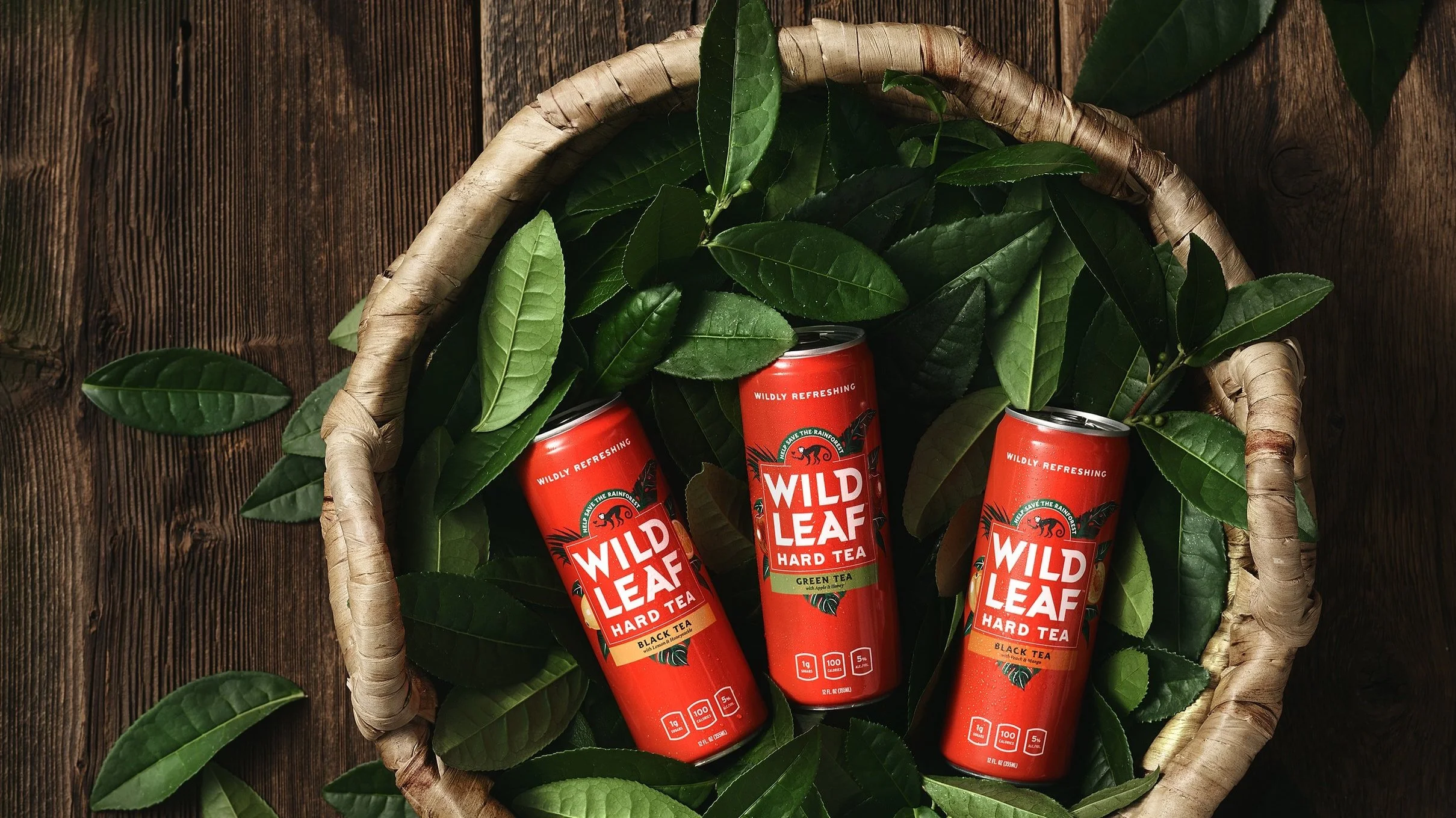 Wild Leaf campaign with commercial advertising product photographer ...