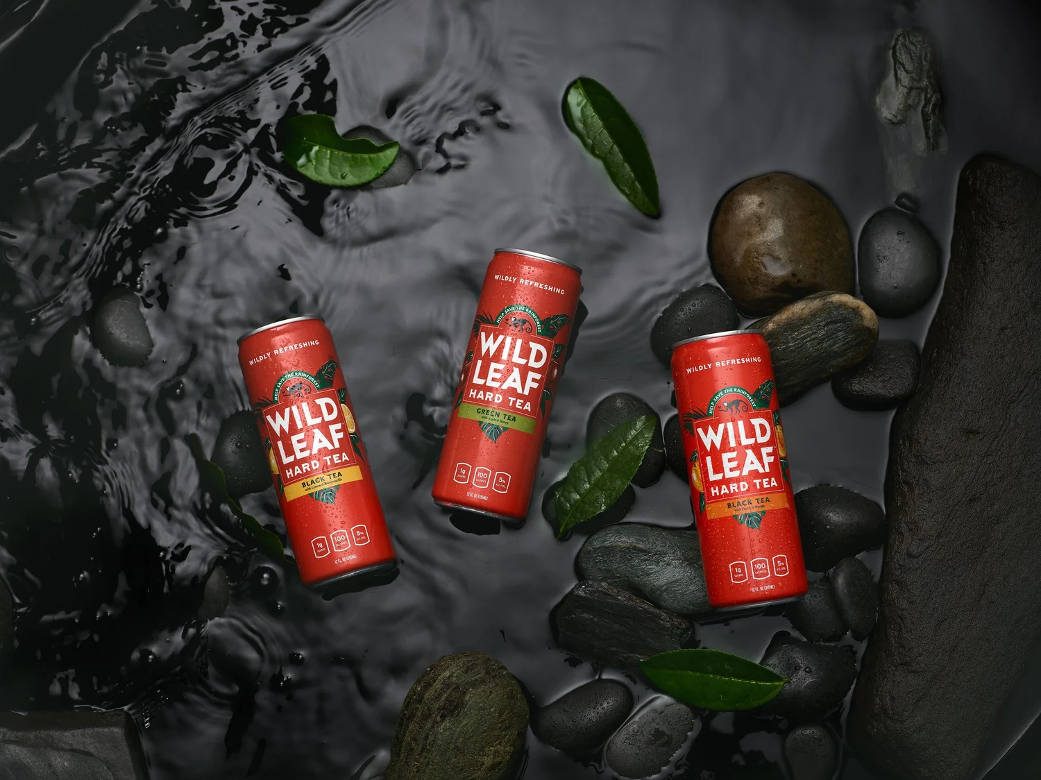 Wild Leaf campaign with commercial advertising product photographer ...