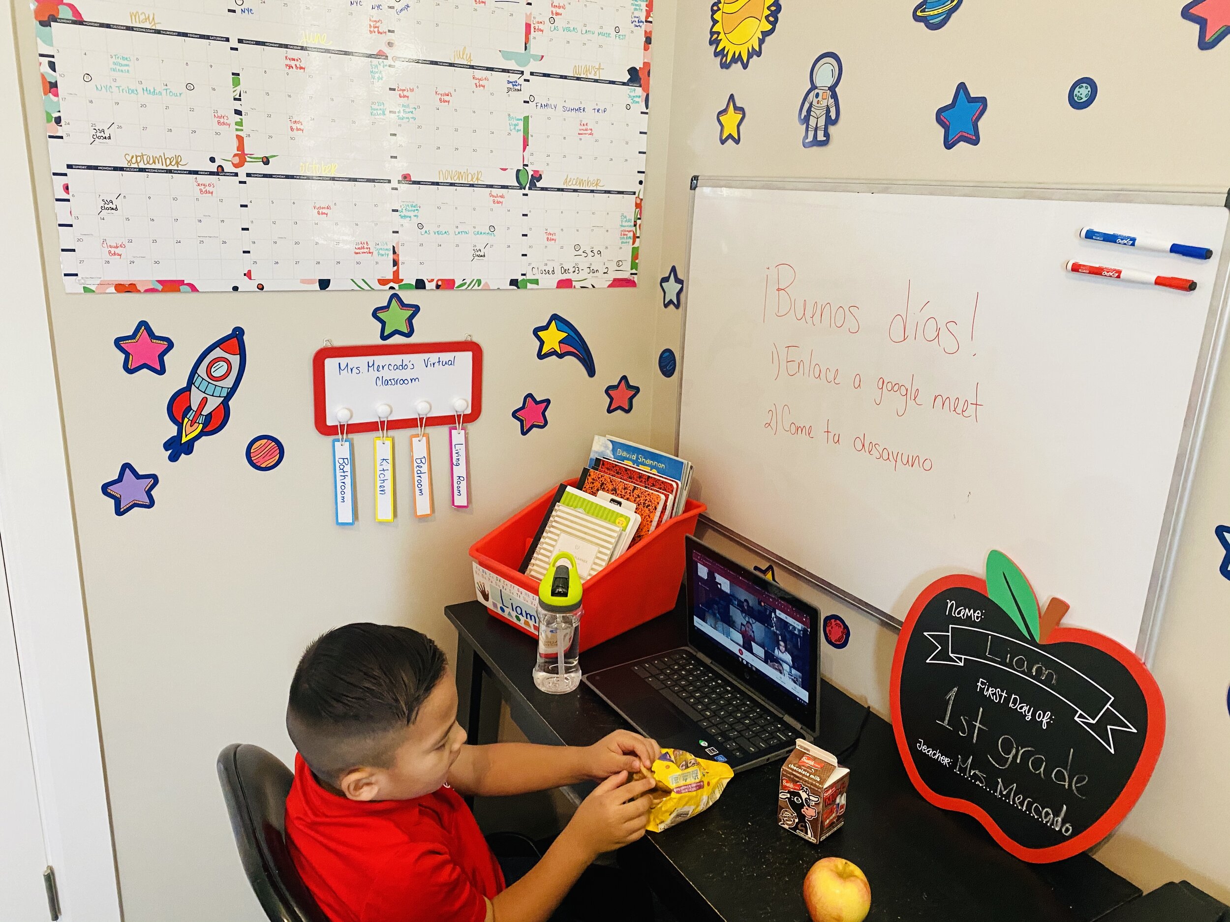 Virtual Classroom Set Up — Vida Franco