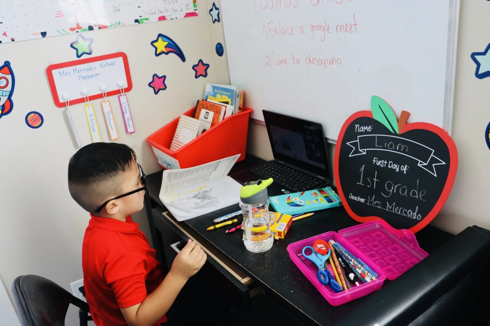 Virtual Classroom Set Up — Vida Franco