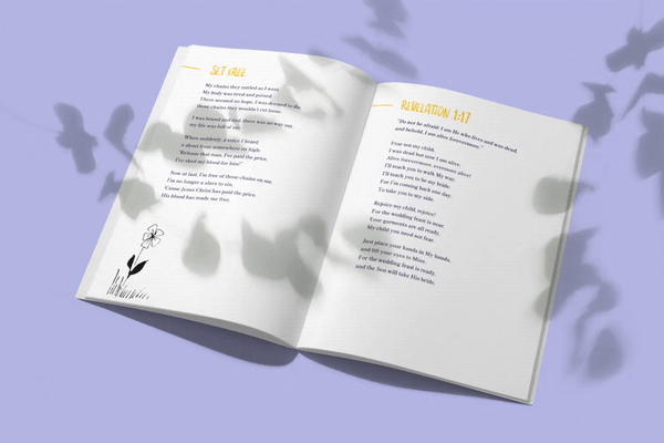 Reflections Poetry Book — CHIFFCHAFF design