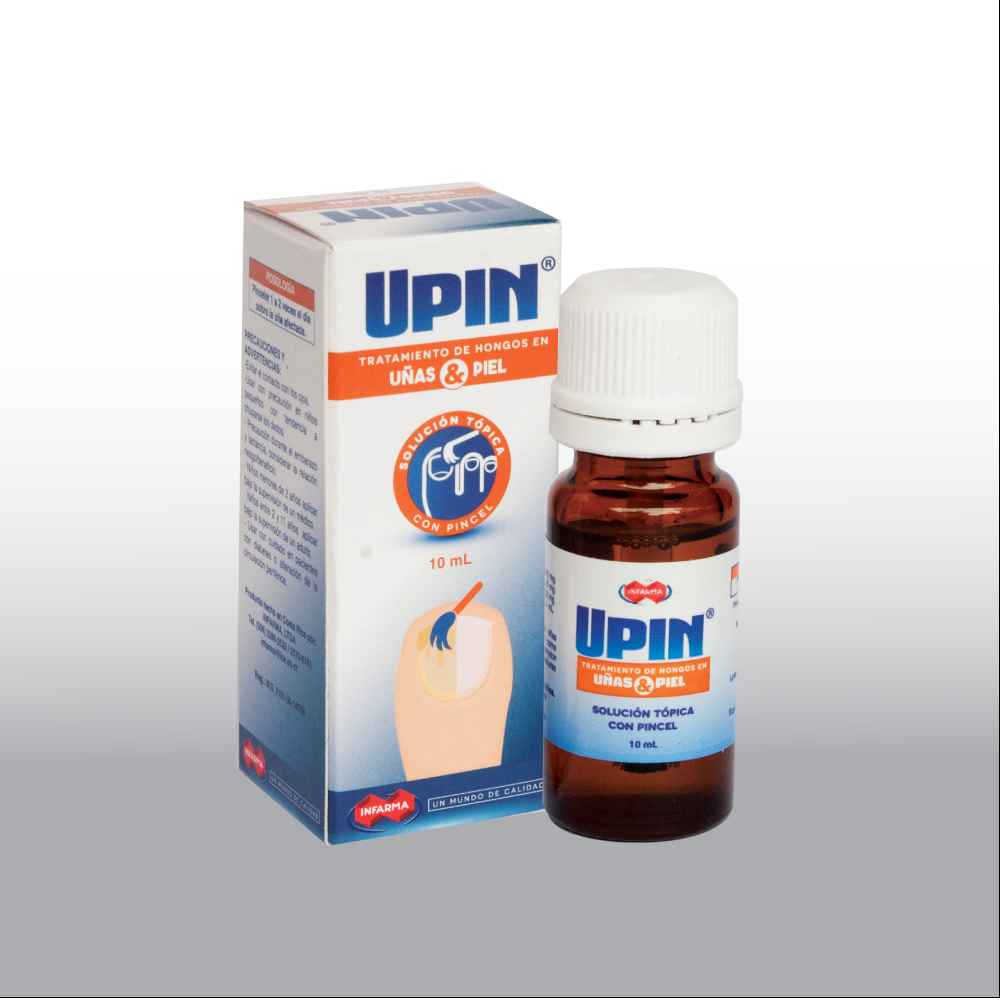 Upin elimina el hongo en uñas y piel — INFARMA