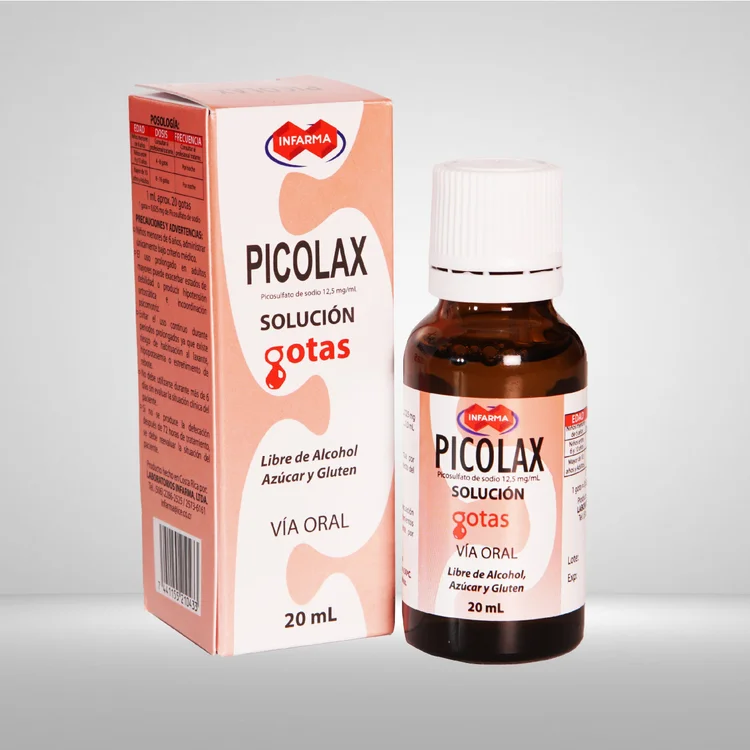 Picolax - Es un laxante que contiene Picosulfato sódico — INFARMA