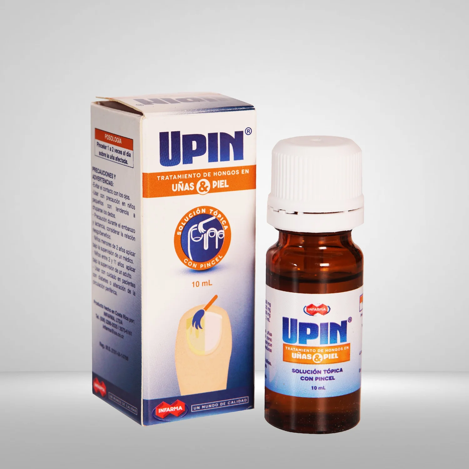 Upin - elimina el hongo en uñas y piel — INFARMA