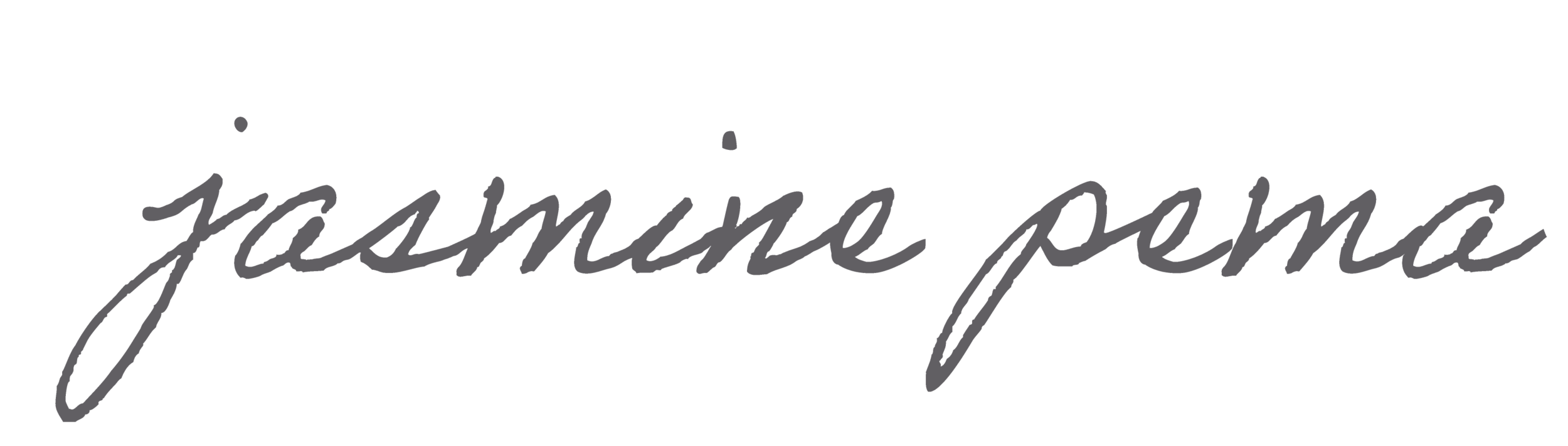 Jasmine Name In Cursive