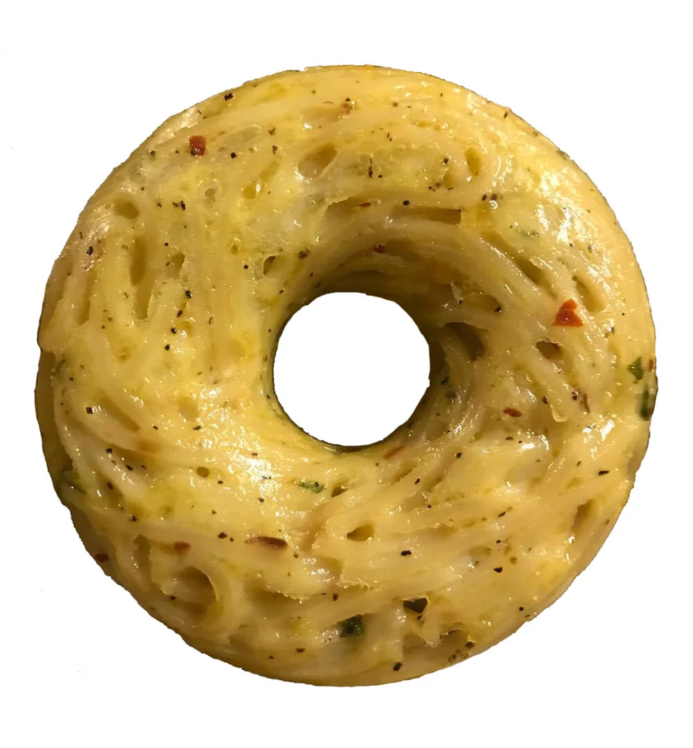 pop pasta - the original spaghetti donut