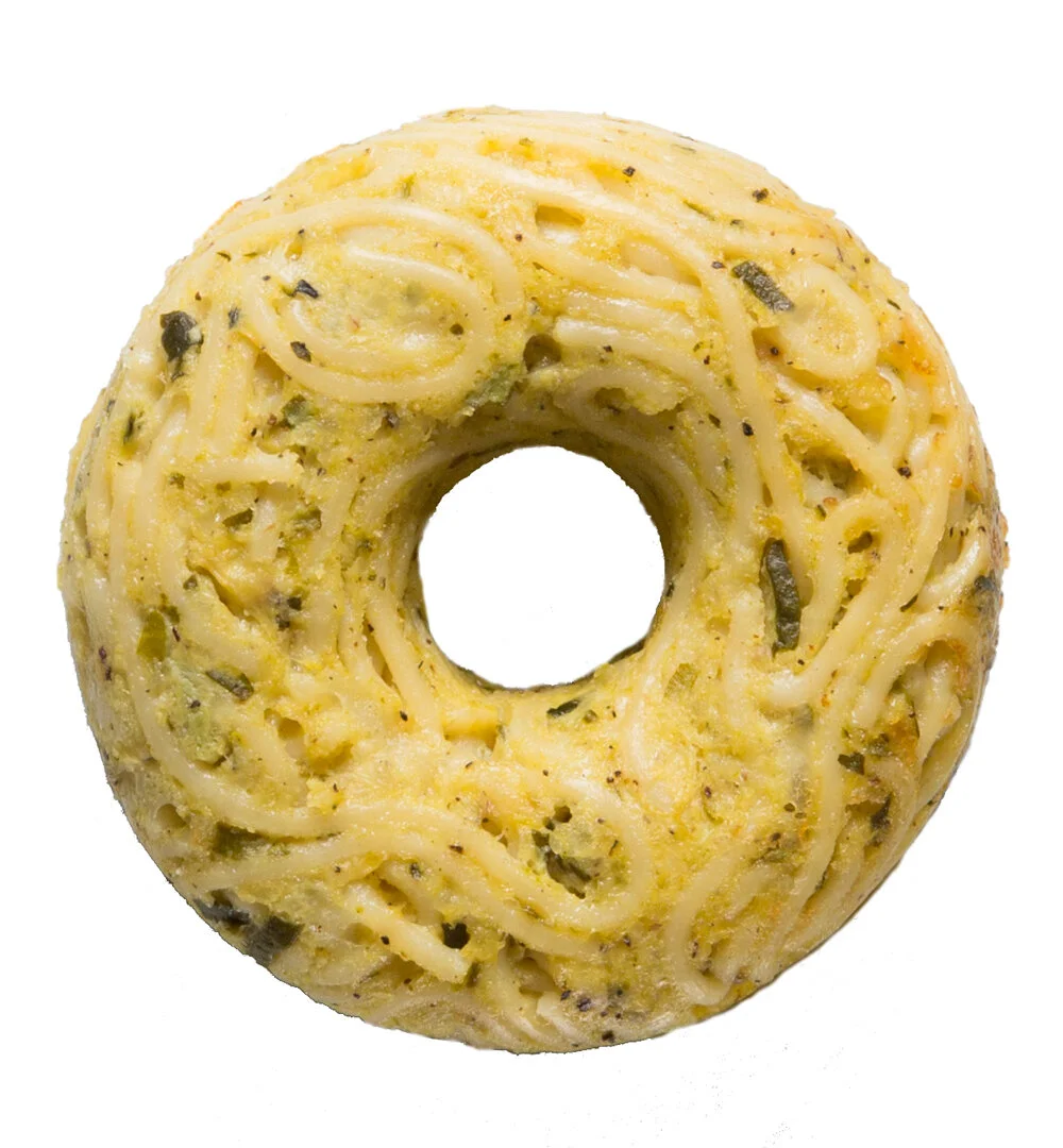 pop pasta - the original spaghetti donut