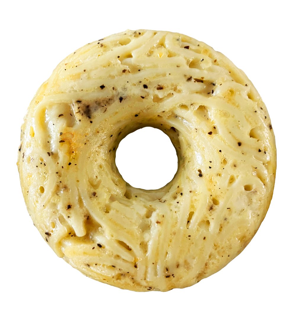 pop pasta - the original spaghetti donut