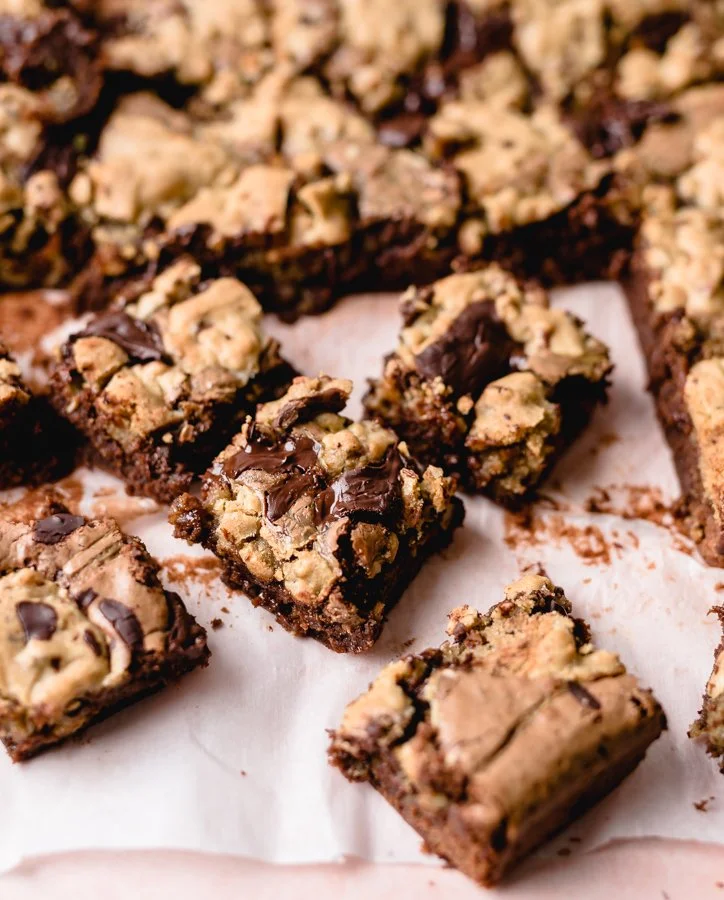 Salted Caramel Pecan Brookies — Rose Wife