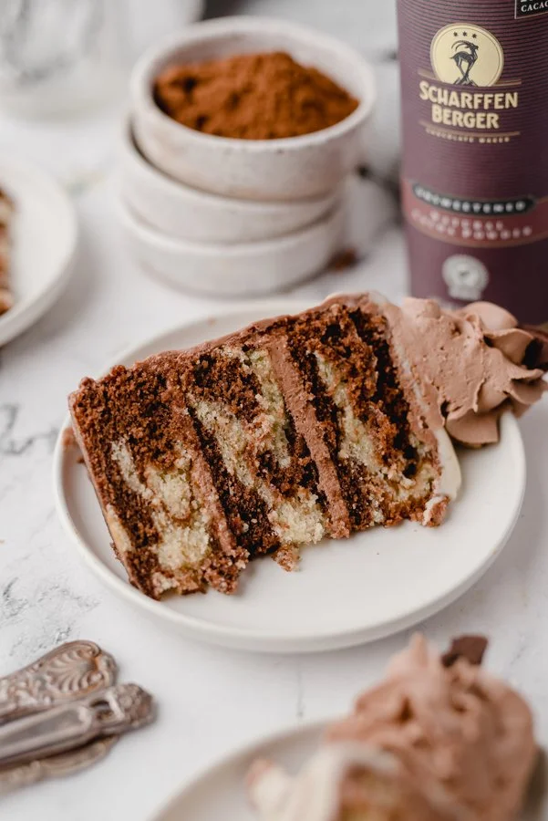 Vanilla & Chocolate Marble Cake — Rose Wife