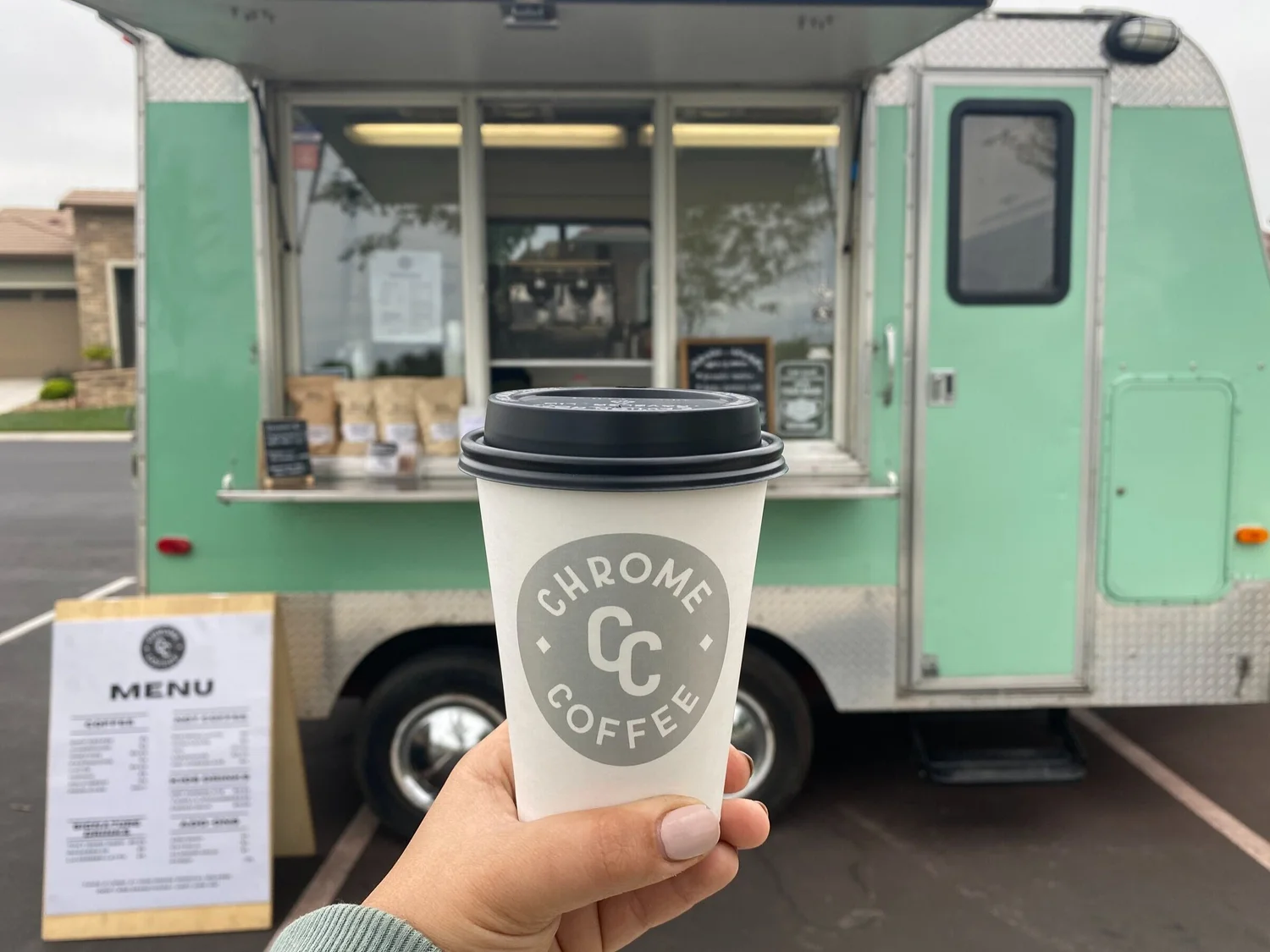 Chrome Coffee Homepage