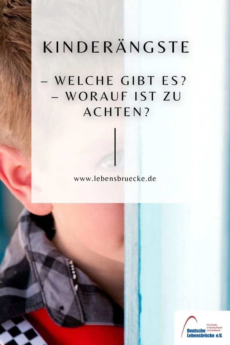 Entwicklungsbedingte Ängste bei Kindern - Liste & Warnzeichen