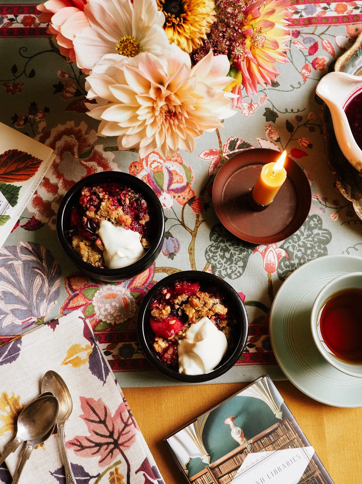 Damson Plum Crumble from Butter by Olivia Potts — Miranda's Notebook