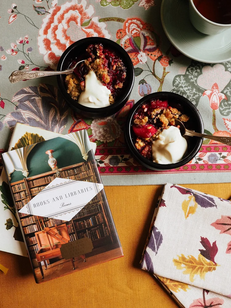 Damson Plum Crumble from Butter by Olivia Potts — Miranda's Notebook