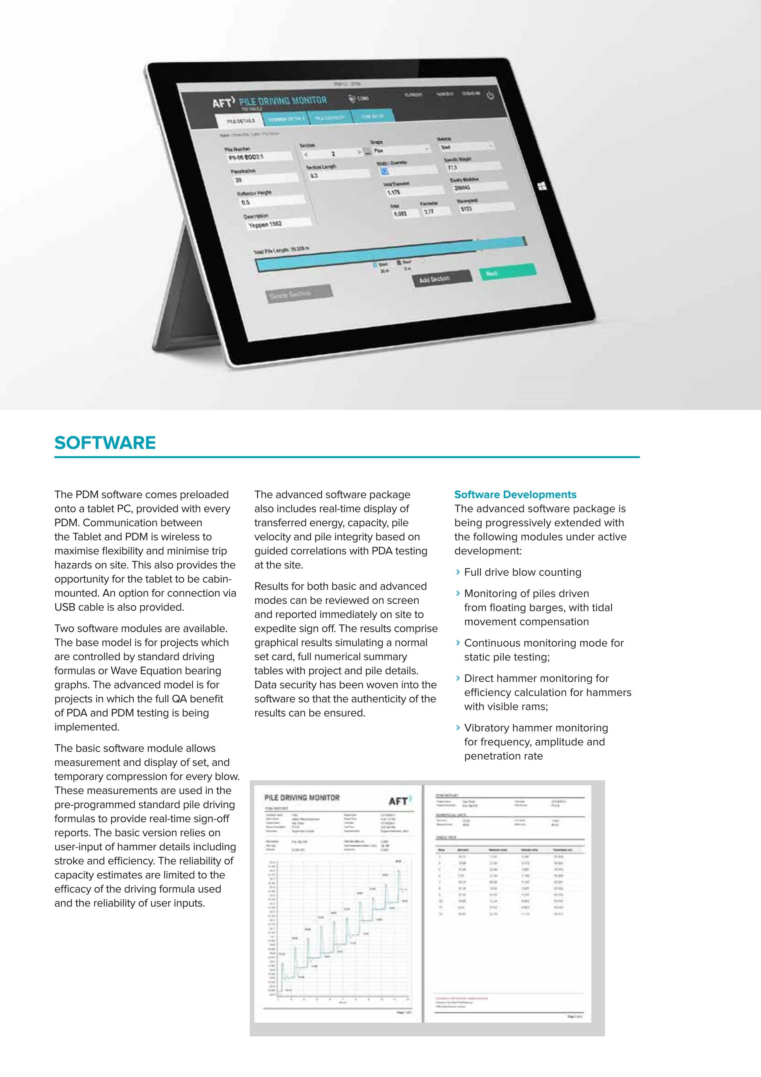 Pile Driving Monitor — FoundationQA