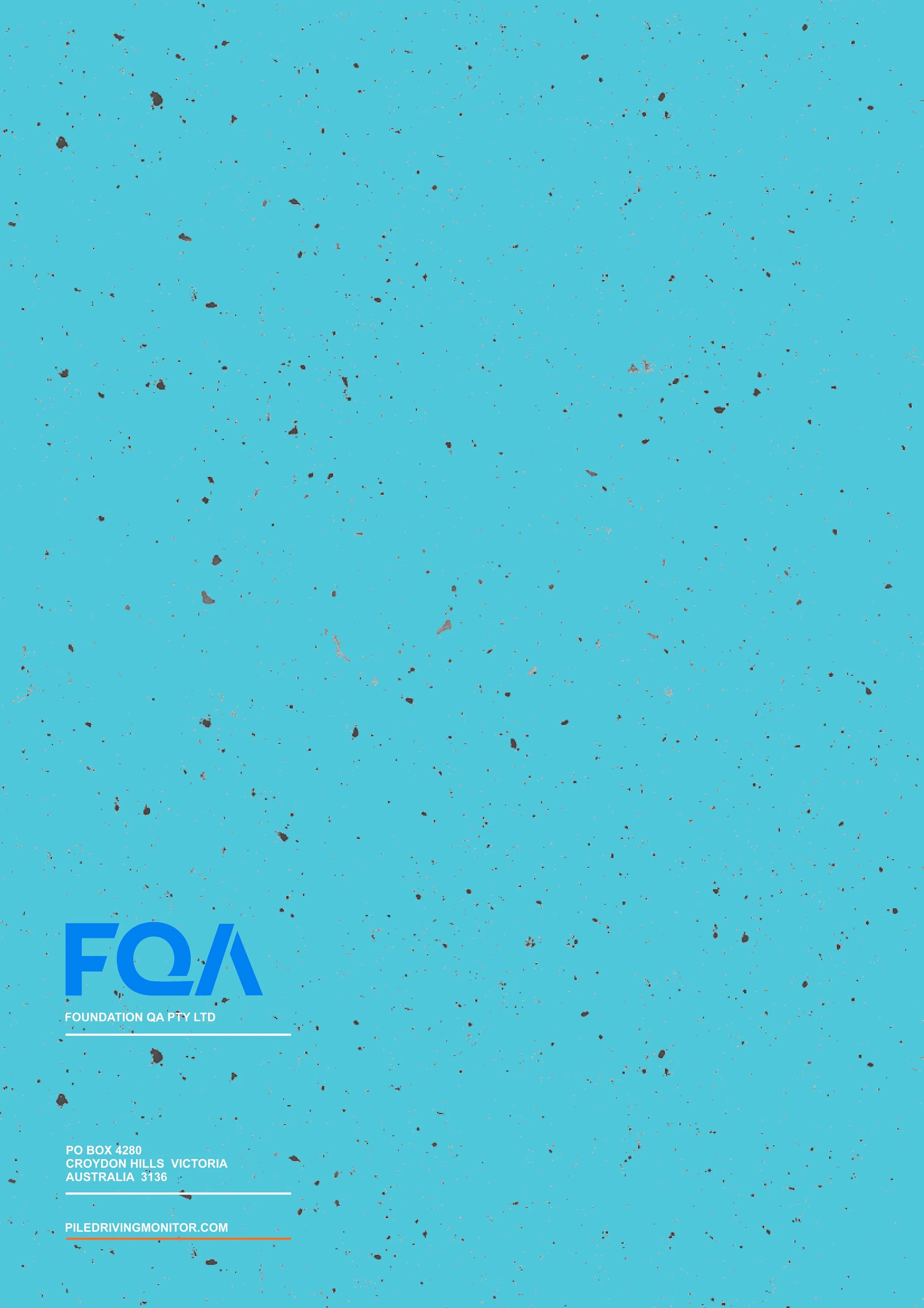 Pile Driving Monitor — FoundationQA