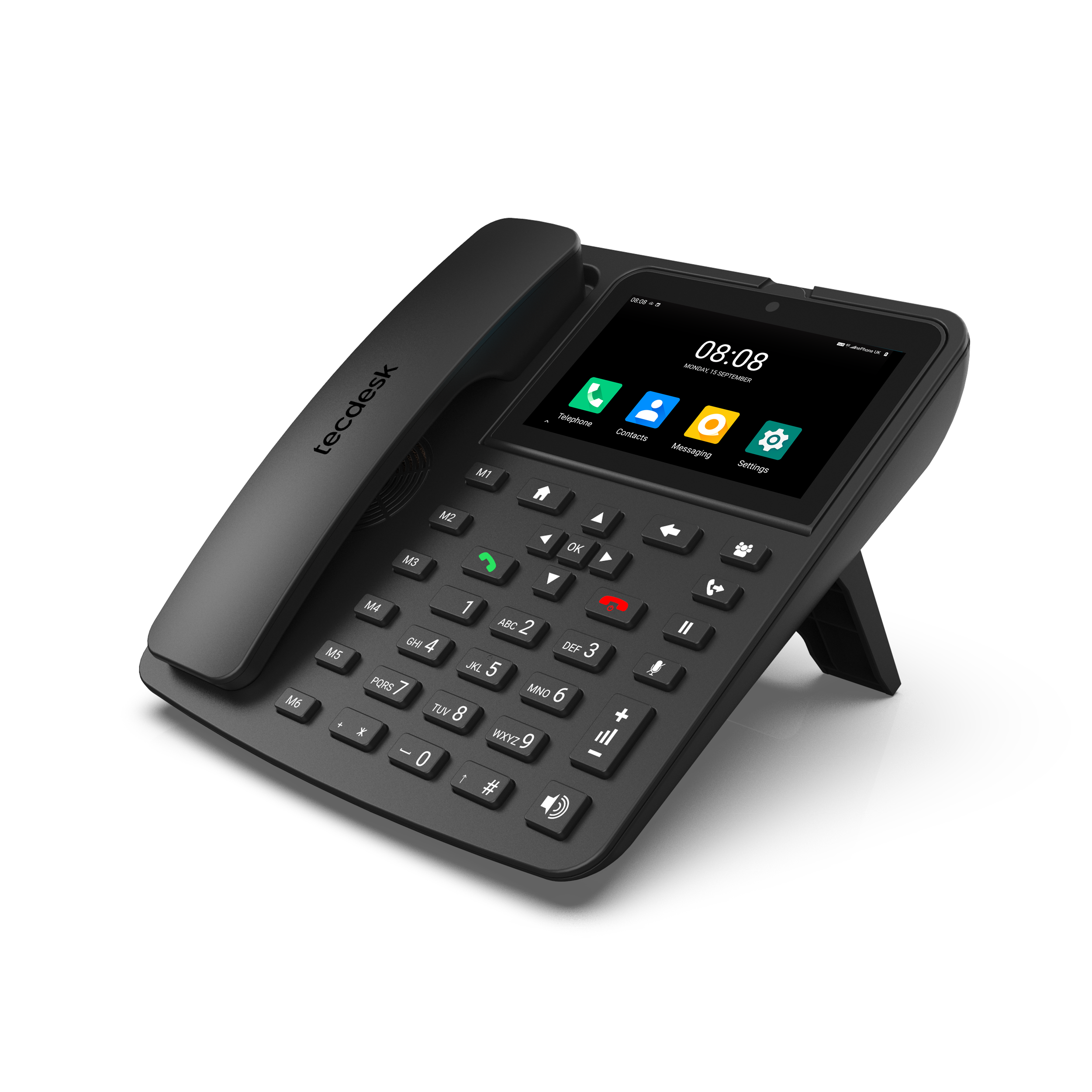 Tecdesk Model 6 - 4G SIM Desk Phone — Tecdesk