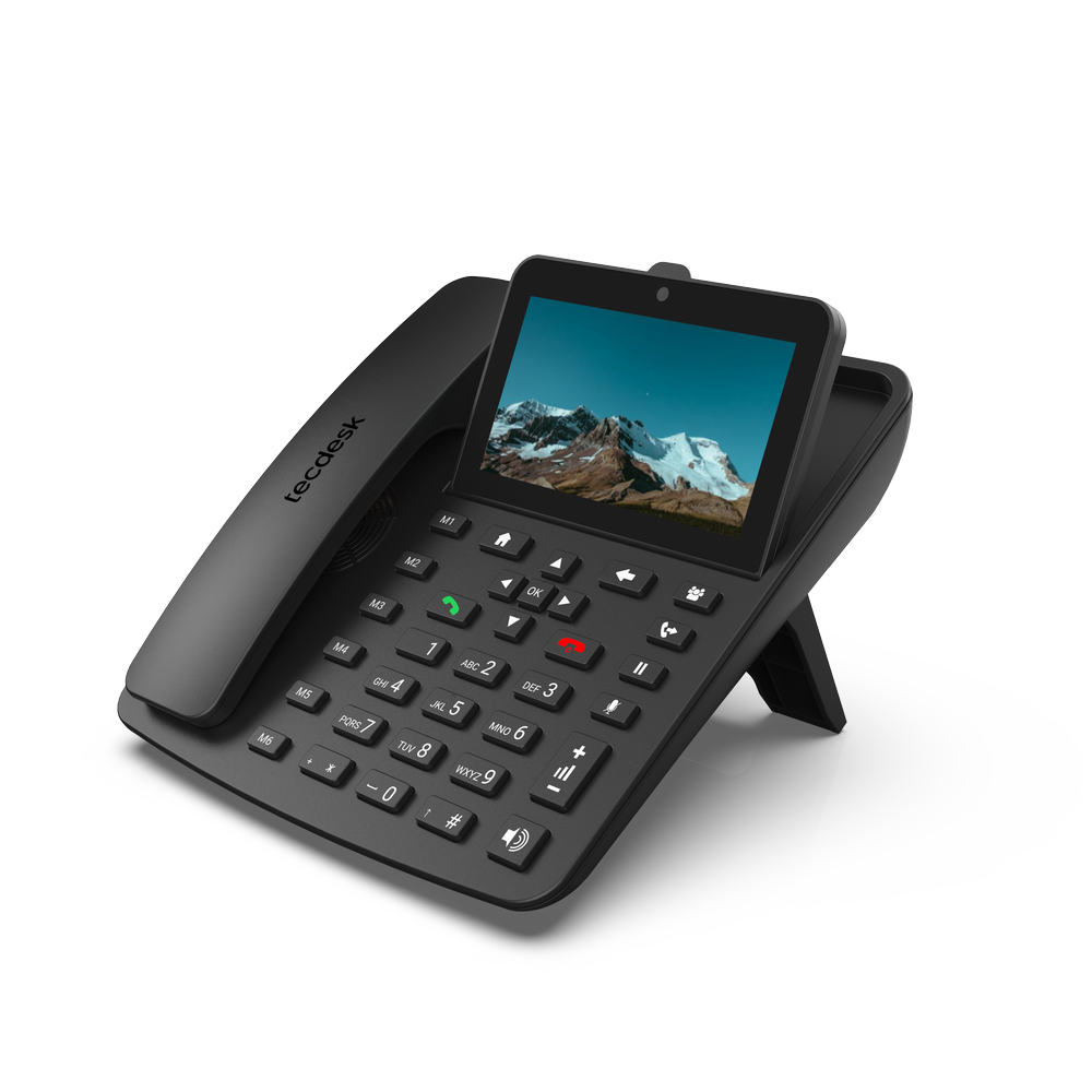 Model 6 SIM Desk Phone | Tecdesk — Tecdesk