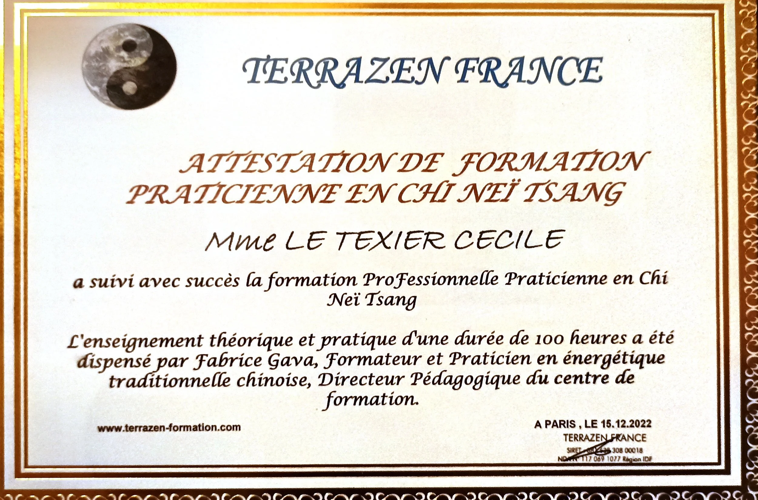 Cecile Le Texier - A propos — Cecile Le Texier EI