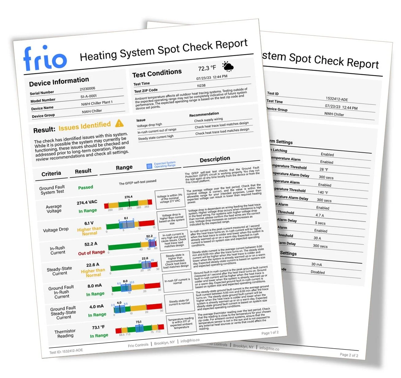 Spot Check — frio