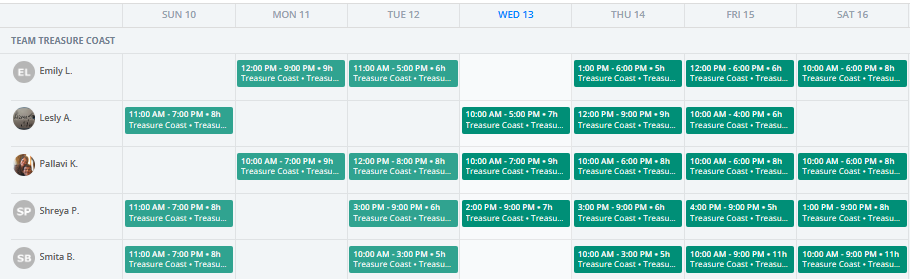 Treasure Coast Mall — Brow Arc Salons