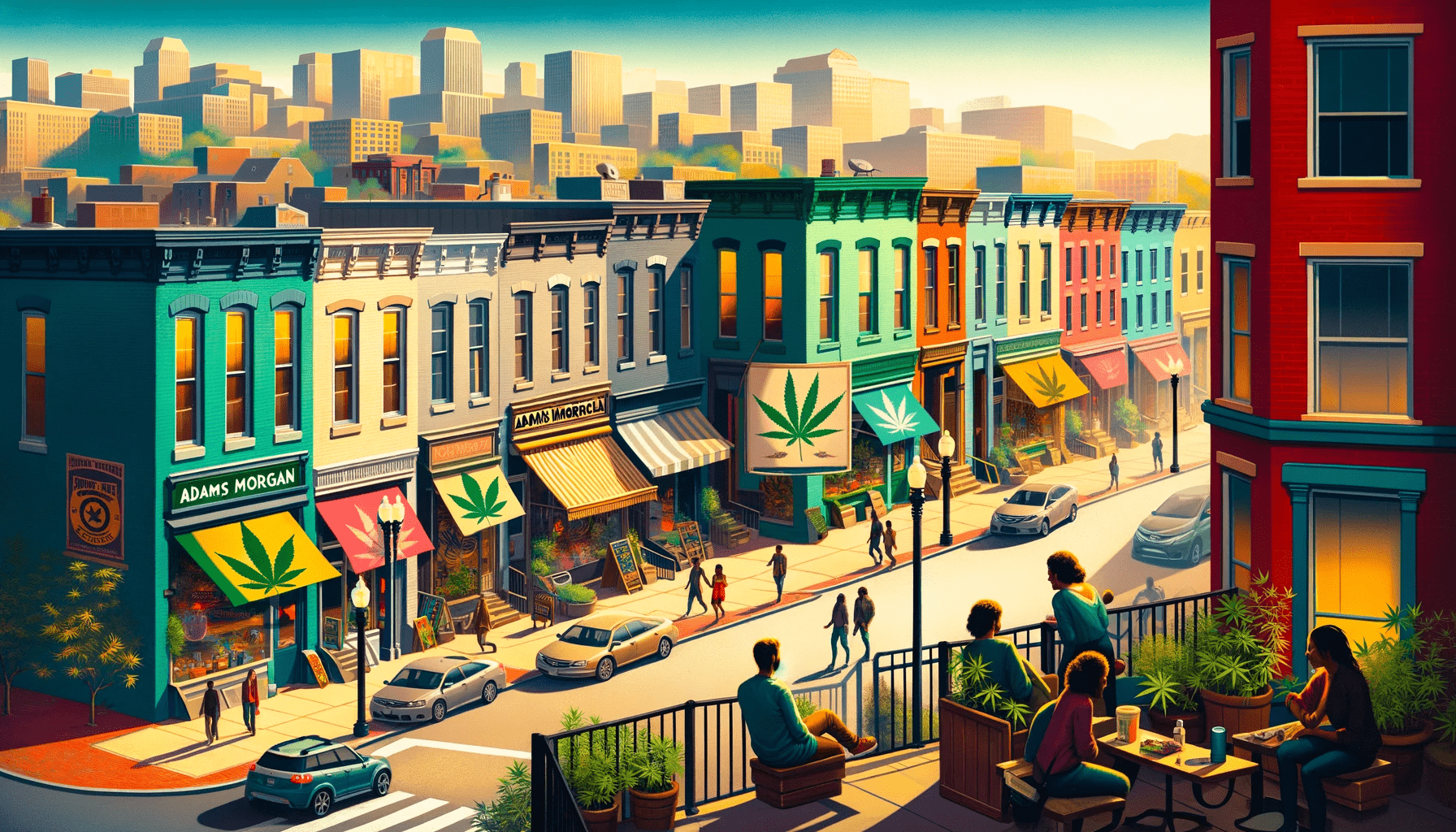 Adams Morgan: A Storied Canvas of Weed Culture in Washington, DC — YANA ...