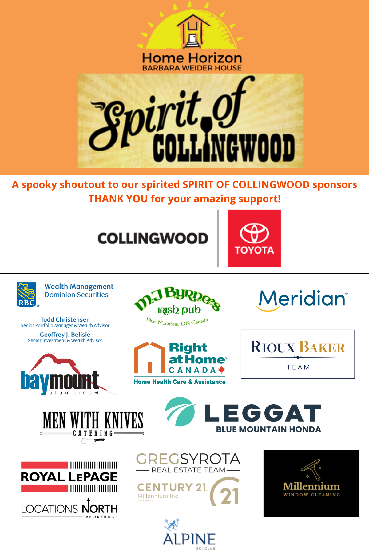 Spirit of Collingwood — Home Horizon