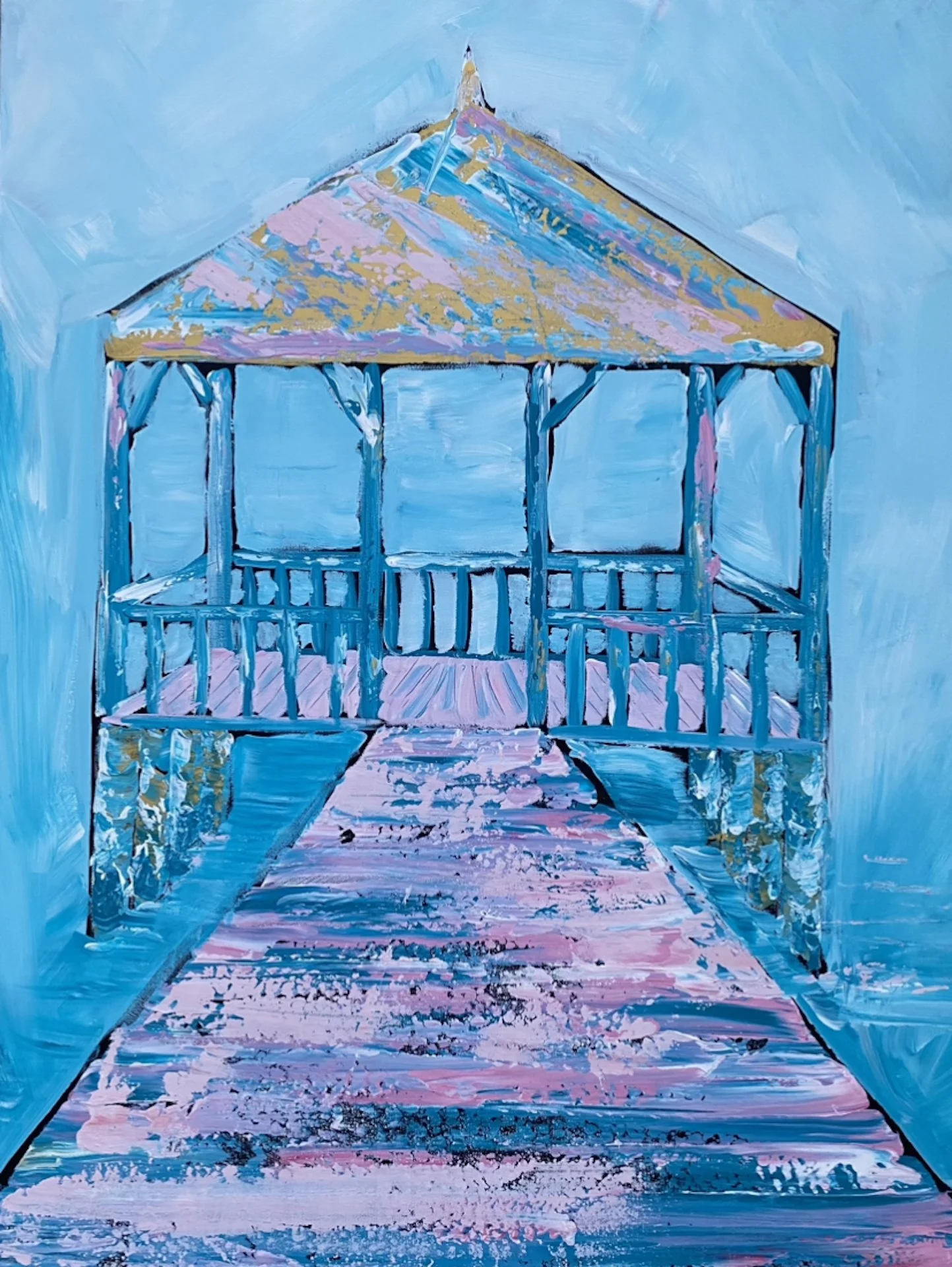 Wharf Paintings — Emily Taylor-Fendig Art