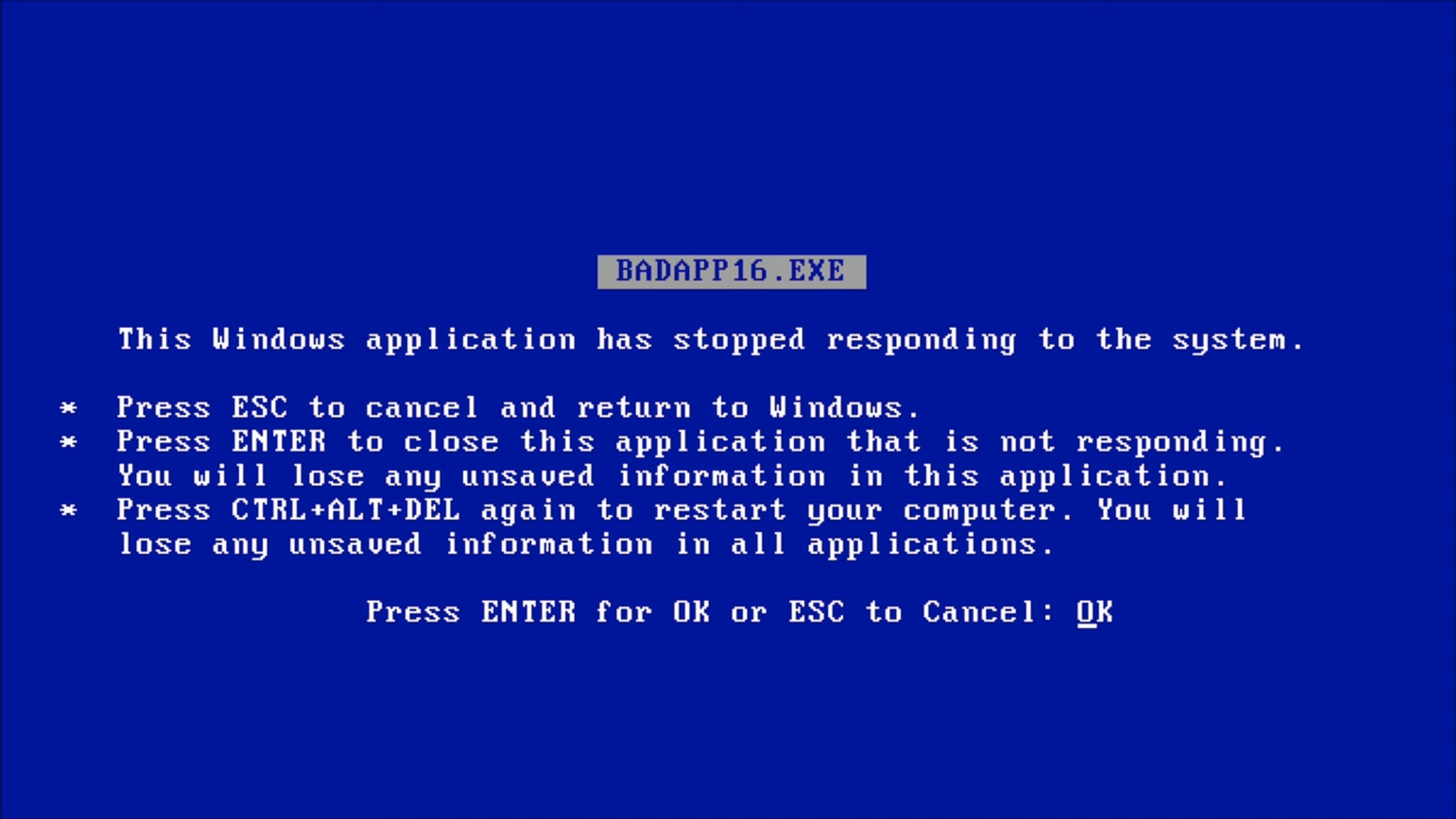 Windows Blue Screen (BSOD) Evolution — Martin Nobel