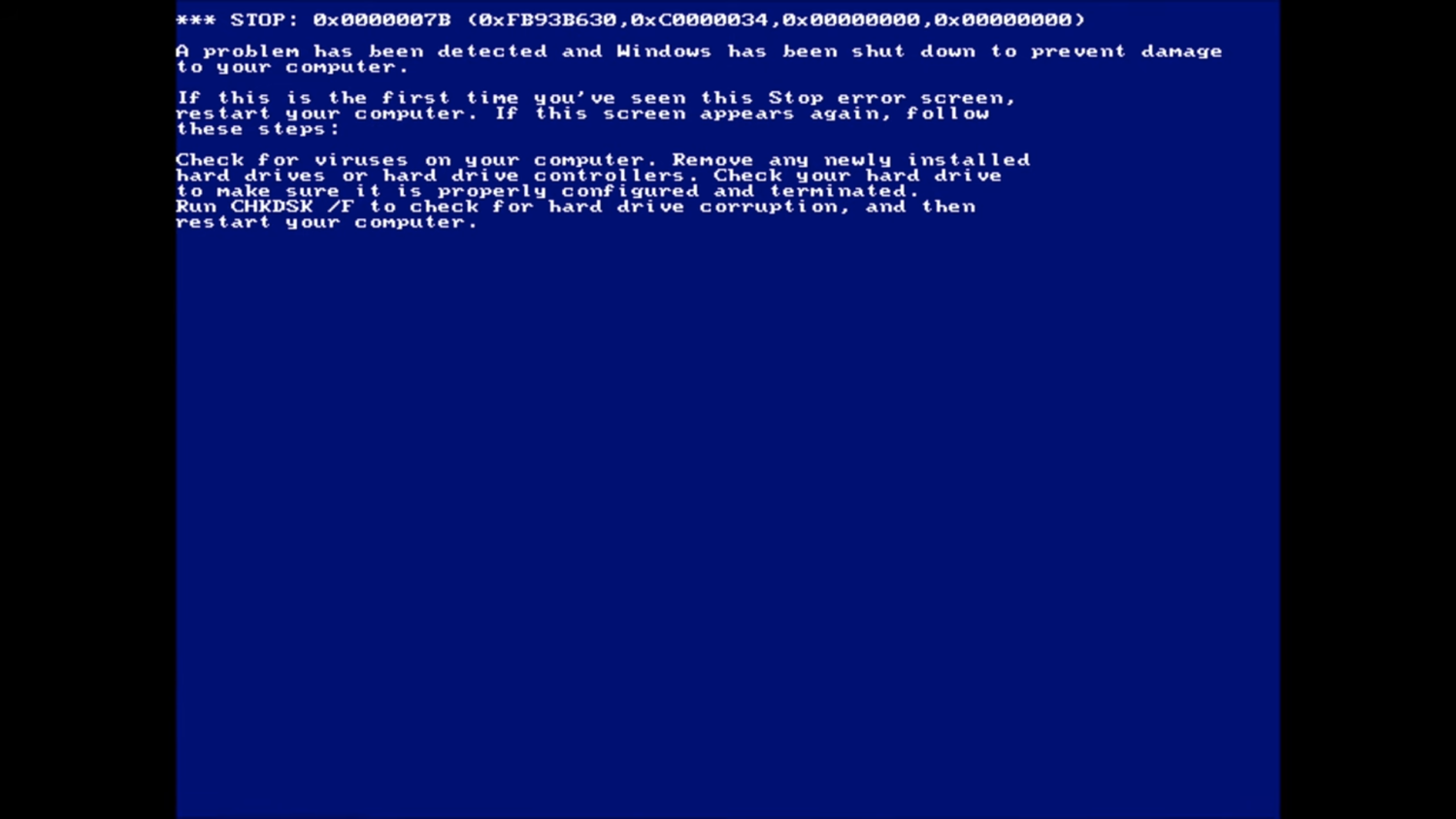 Windows Blue Screen (BSOD) Evolution — Martin Nobel