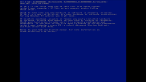 Windows Blue Screen (BSOD) Evolution — Martin Nobel