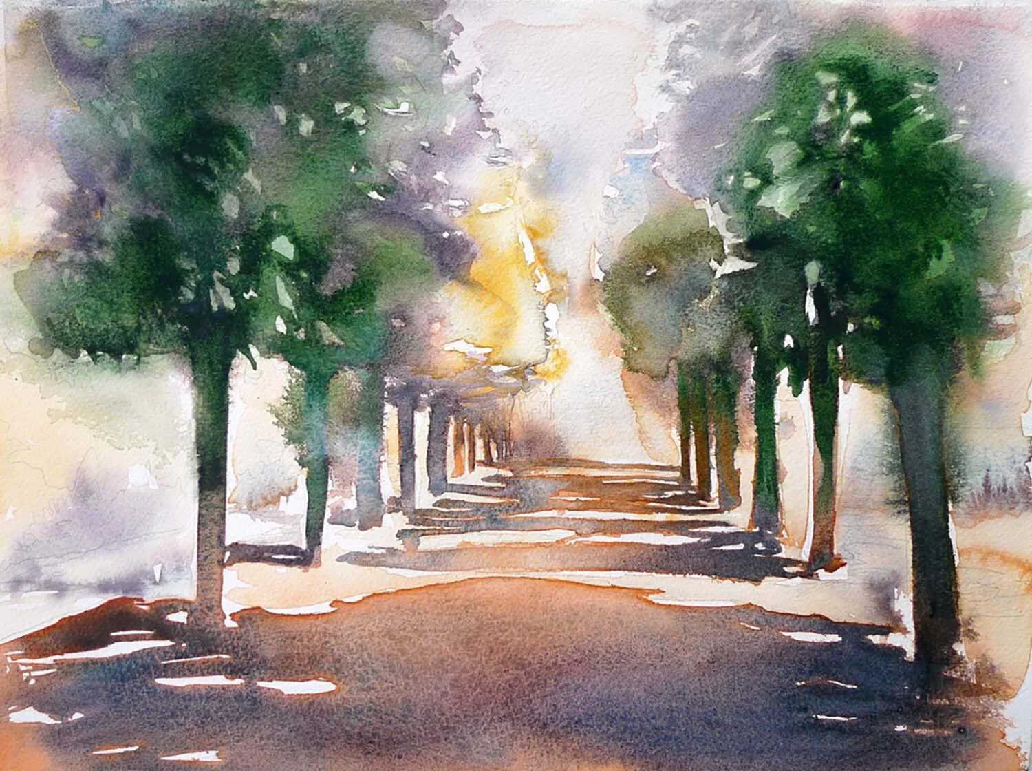 Newest work by watercolor artist Carol Carter — Carol Carter