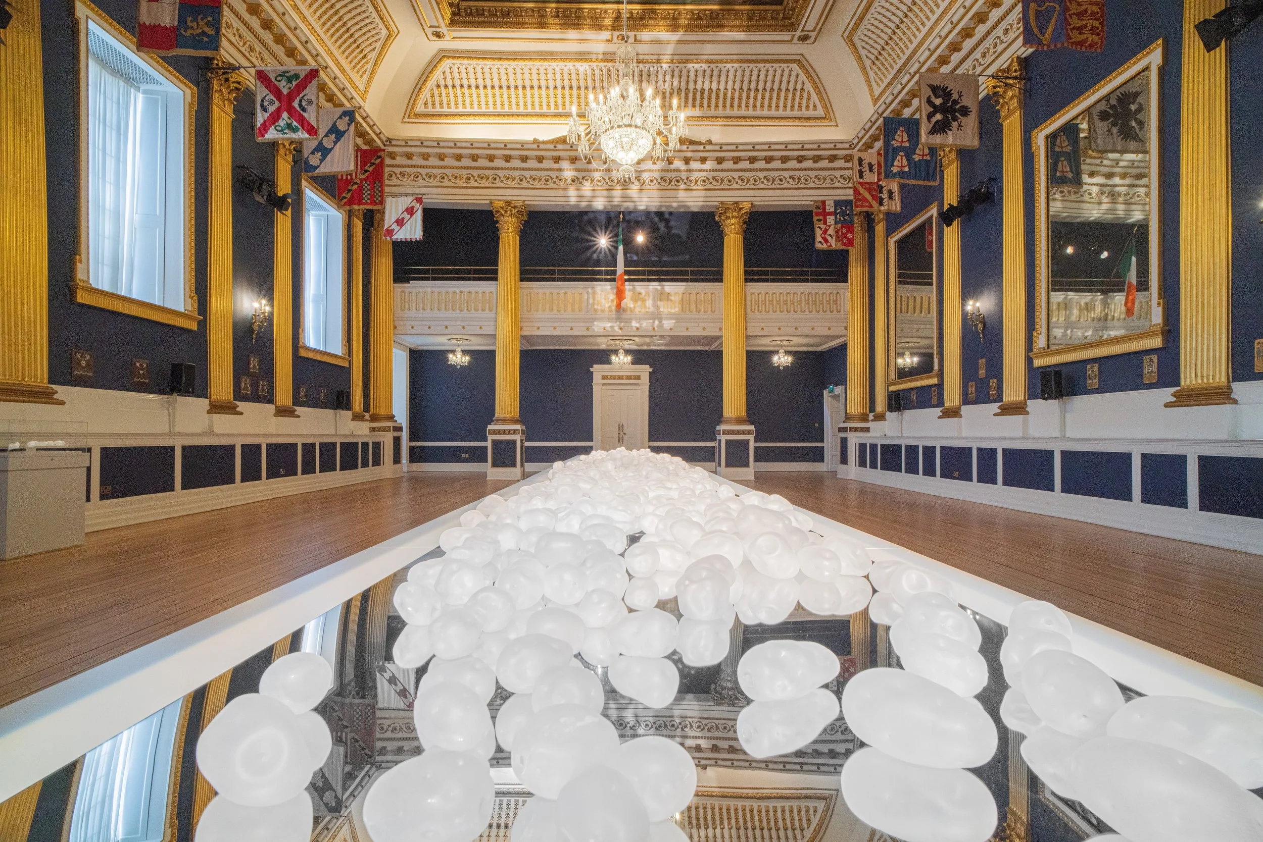 Saint Patrick's Hall, State Apartments, Dublin Castle — 1845: Memento Mori