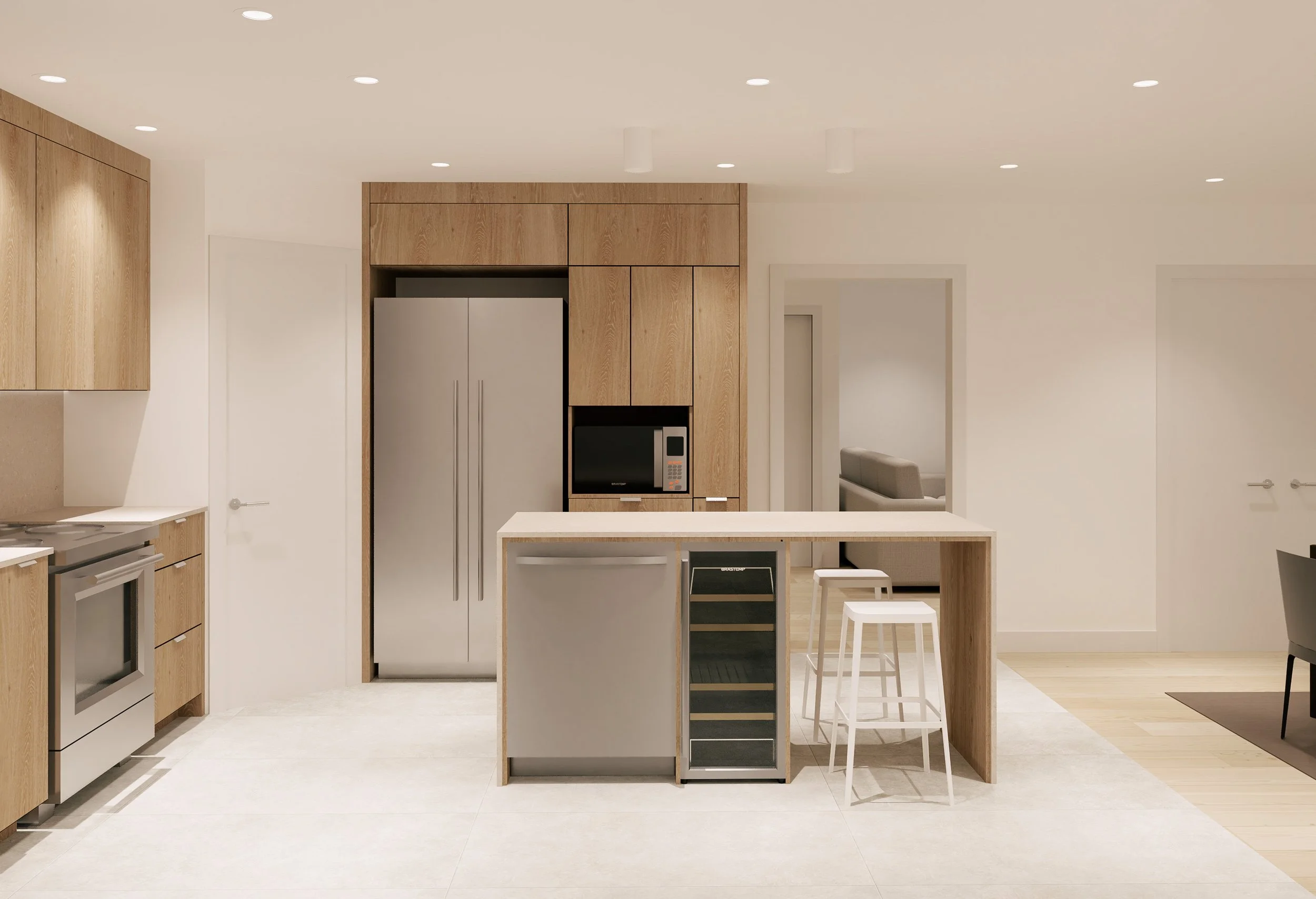 Résidence du Louvre — Demi-teinte design & co. Atelier de design d ...