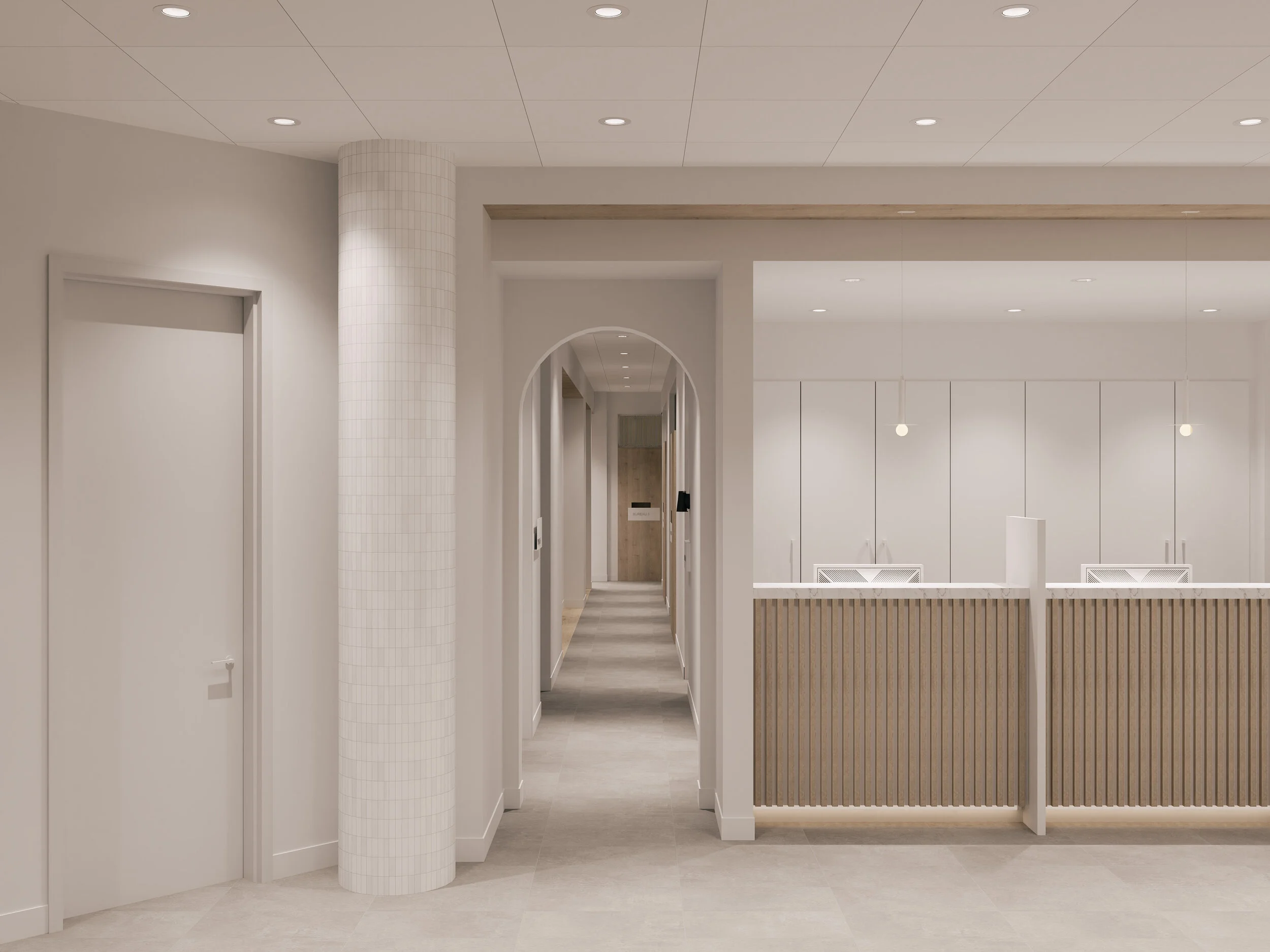 Clinique médicale Outremont — Demi-teinte design & co. Atelier de ...