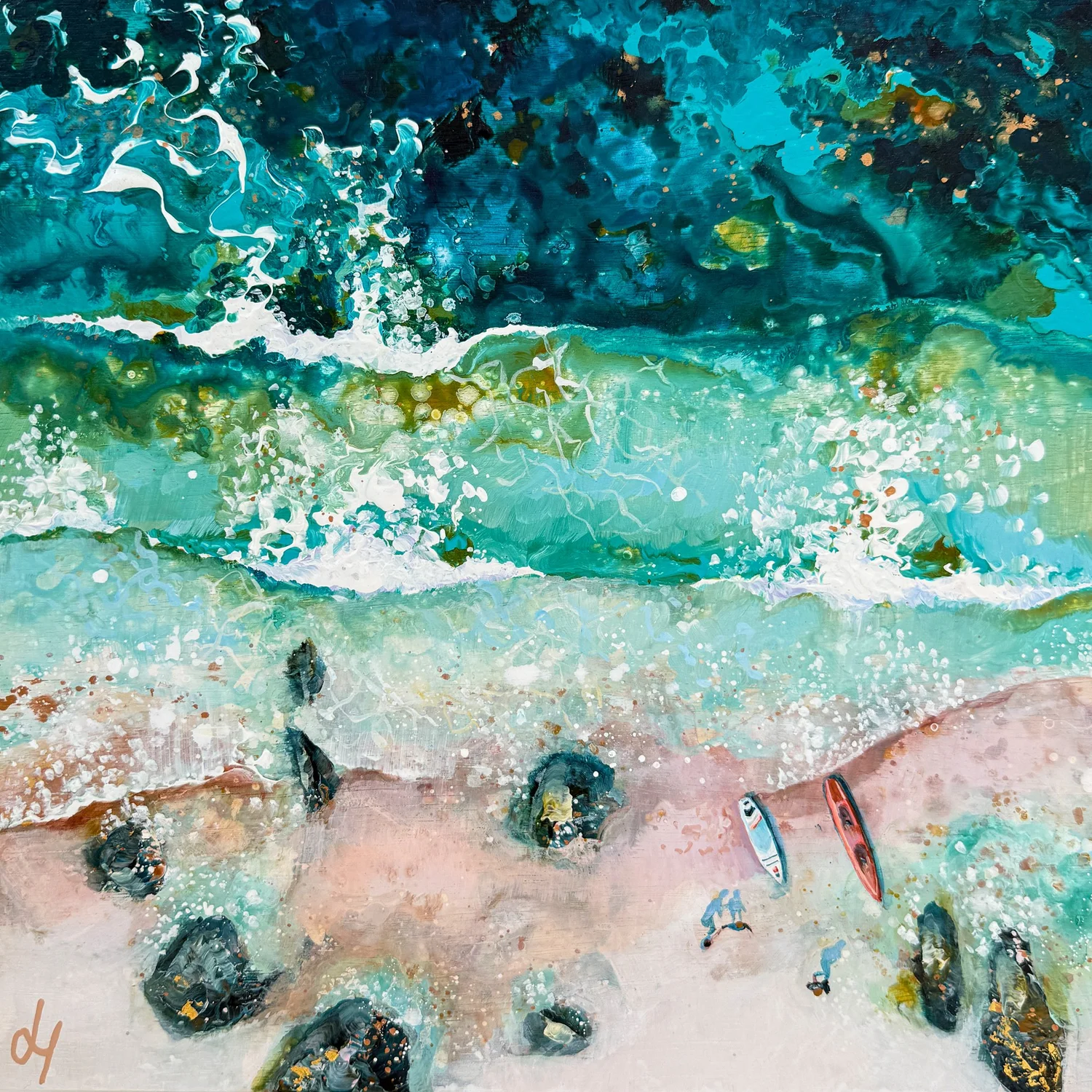 Original Art — LUCY YOUNG - Contemporary Coastal Artist