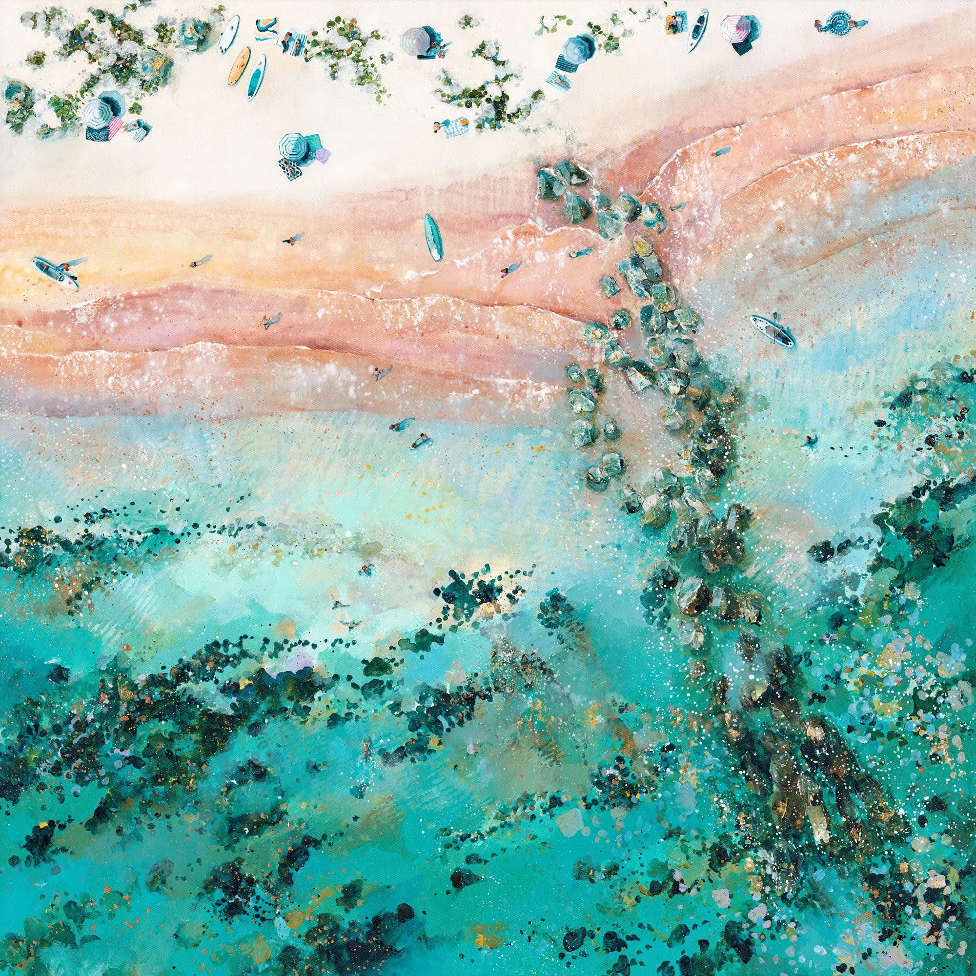 Original Art — LUCY YOUNG - Contemporary Coastal Artist