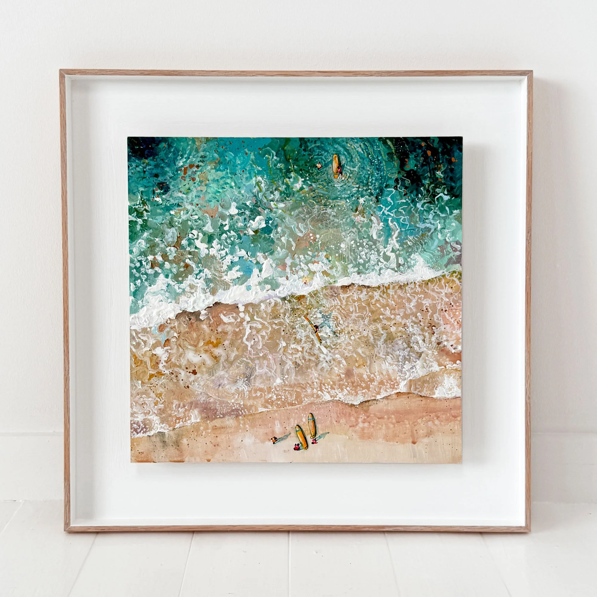 Original Seascape Paintings | Salcombe & Cornwall Coastal Art | Lucy ...