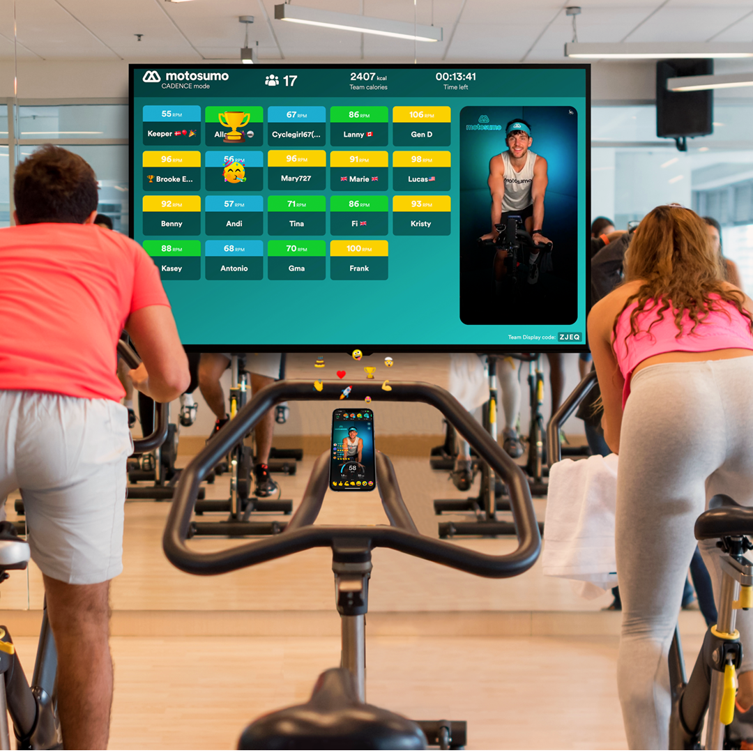 For gym owners - A complete indoor cycling platform