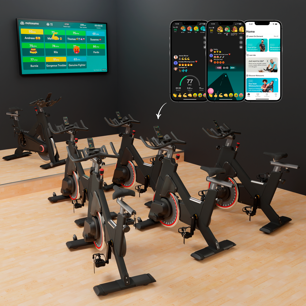 Motosumo - Instructor led, Indoor Cycling Studio Setup Guide