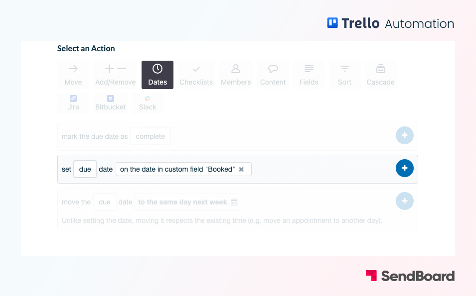 Set a due date when a Custom Field is filled