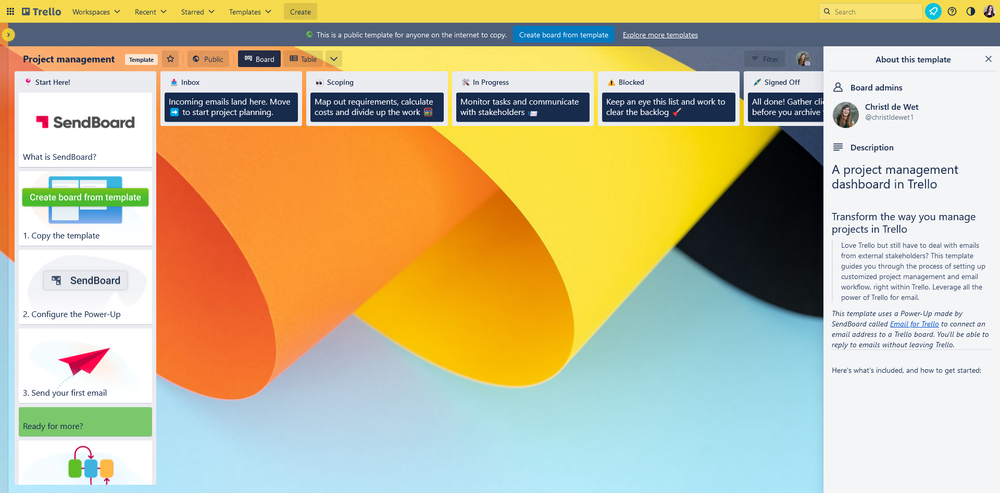 Trello Board Templates