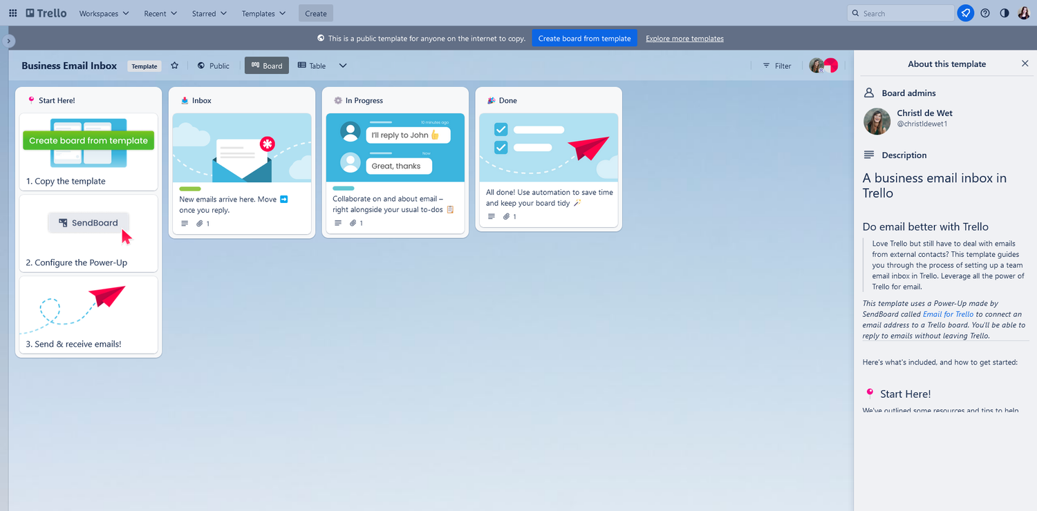 Trello Board Templates