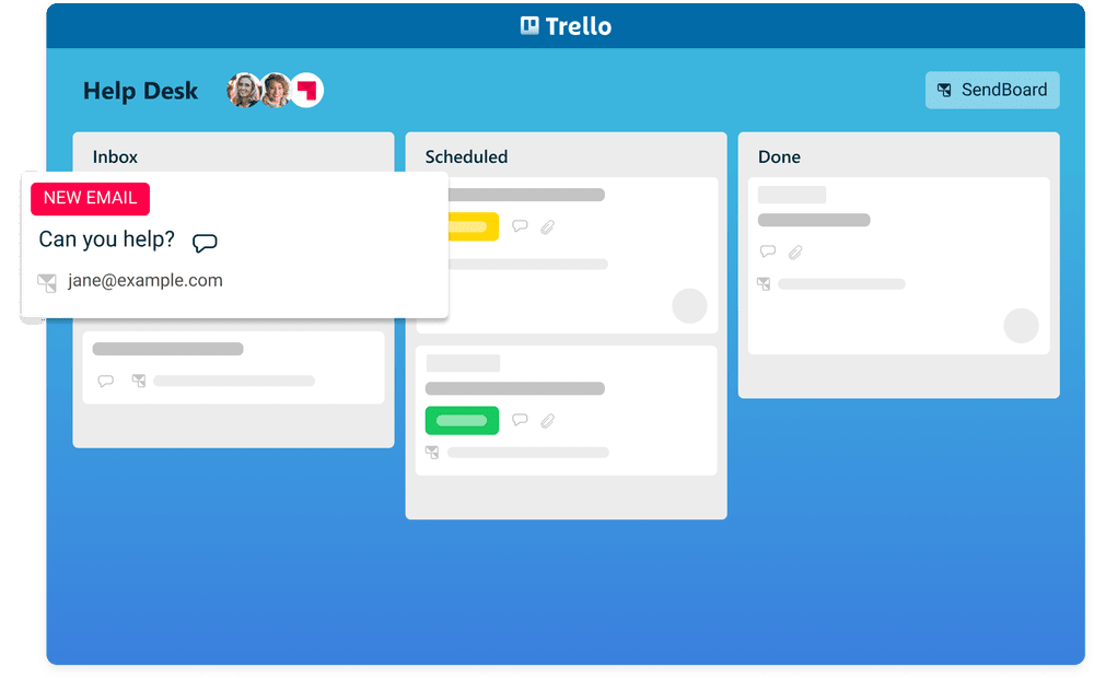 Help Desk & Support in Trello | Email for Trello Power-Up